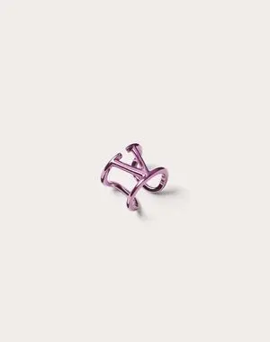 Valentino Garavani VLogo Signature Metal Ring Pink Pp