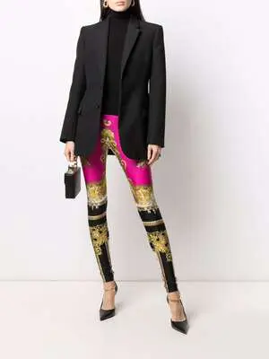 Versace Medusa Renaissance-print Leggings