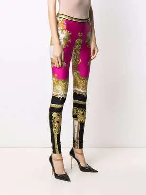 Versace Medusa Renaissance-print Leggings