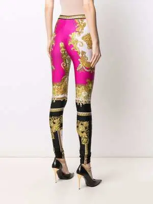 Versace Medusa Renaissance-print Leggings
