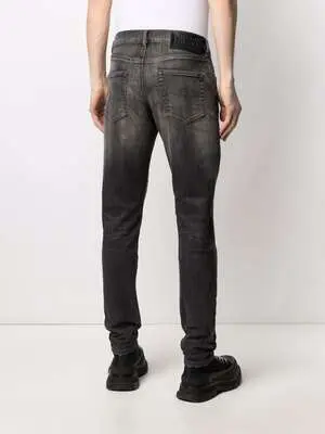 DIESEL® Faded Effect Distressed Jeans