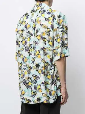 SULVAM Aloha Short-sleeve Shirt