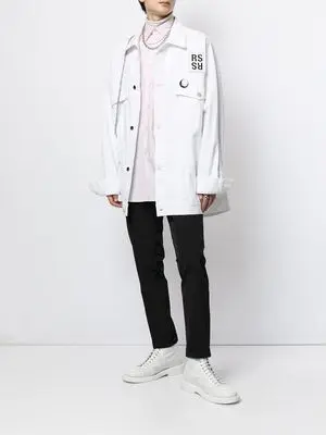 Raf Simons Teenage Dreams Bowling Shirt - Pink