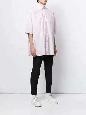Raf Simons Teenage Dreams Bowling Shirt - Pink