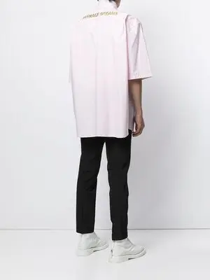 Raf Simons Teenage Dreams Bowling Shirt - Pink
