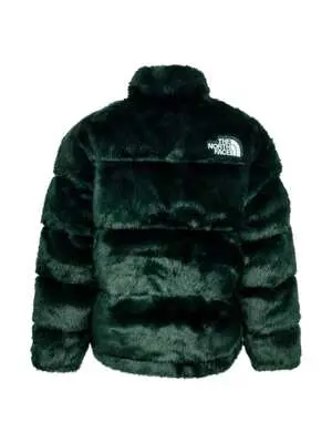 Supreme X The North Face Faux-Fur Jacket Fw 20 - Green | Editorialist