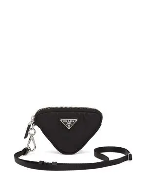 Prada Re-nylon Logo Pouch - Black