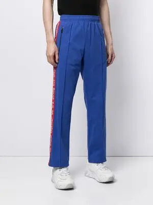 PORTS V Slogan Tape Track Pants