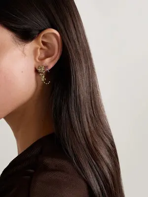 Yvonne Léon 9-karat Multi-stone Single Earring