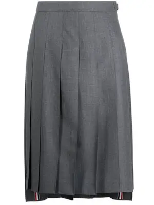 Thom Browne Pleated Midi Skirt