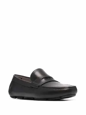 FERRAGAMO Logo Plaque Driver Shoes