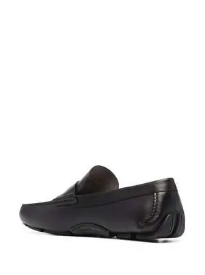 FERRAGAMO Logo Plaque Driver Shoes