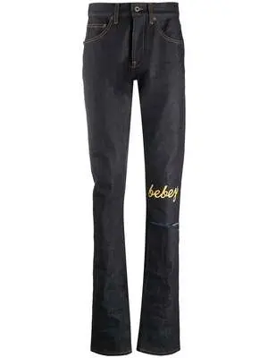 Off-white Logo Jeans For Men