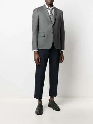 Thom Browne Crop-sleeve Blazer