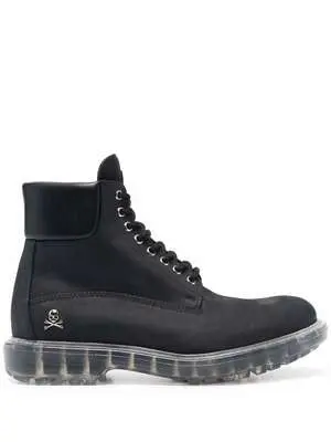 Philipp Plein Criss-cross Boots For Men