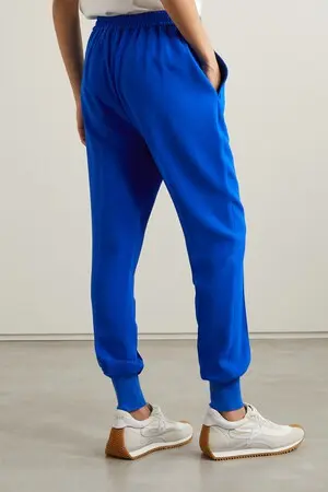 Stella McCartney Net Sustain Julia Crepe Track Pants