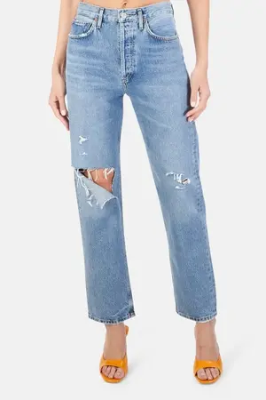 AGOLDE 90s Pinch Waist Straight Pants - Lineup