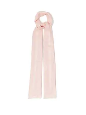 Max Mara Max Mara - Alea Scarf - Womens - Light Pink - Light Pink