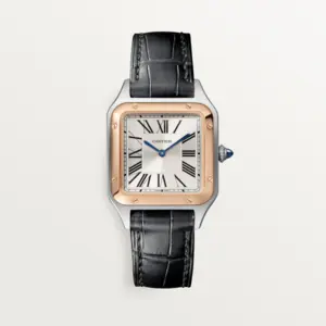 Cartier Santos-dumont Watch - Pink/silver