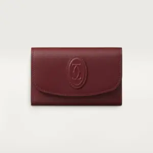 Cartier 6-key Key Holder, Must De - Golden/burgundy