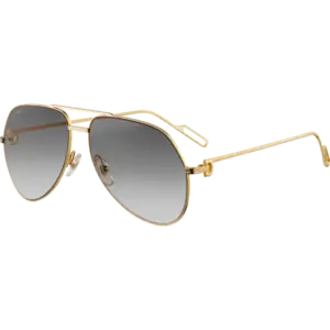 Cartier Première De Cartier Sunglasses - Golden