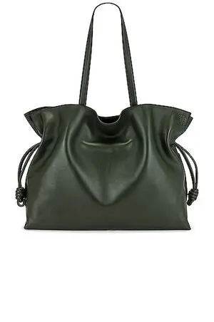 Loewe Loewe Flamenco XL Bag In Green Vintage Khaki