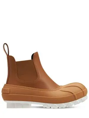 Stella McCartney 20mm Chain Sole Ankle Boots Tan