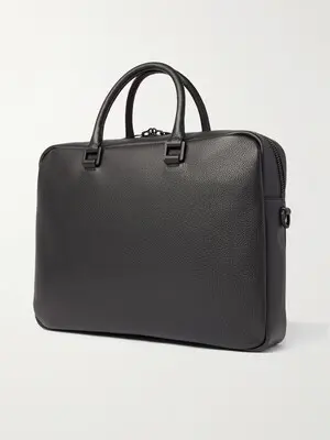 Saint Laurent Sac De Jour Full-grain Leather Briefcase