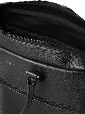Saint Laurent Sac De Jour Full-grain Leather Briefcase