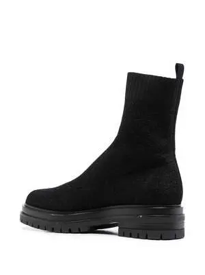 GIANVITO ROSSI Pull-on Ankle Boots 50mm