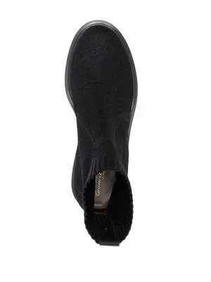 GIANVITO ROSSI Pull-on Ankle Boots 50mm