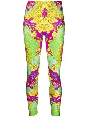 Philipp Plein New Baroque High-rise Leggings