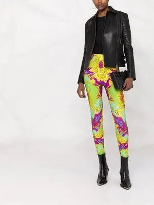 Philipp Plein New Baroque High-rise Leggings