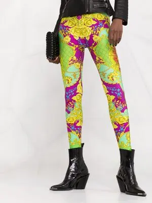 Philipp Plein New Baroque High-rise Leggings