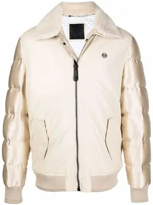Philipp Plein Metallic Padded Jacket
