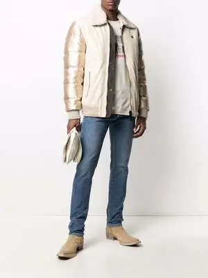 Philipp Plein Metallic Padded Jacket