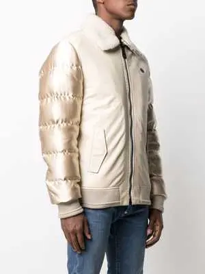 Philipp Plein Metallic Padded Jacket