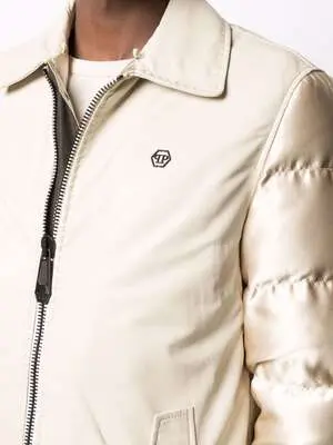 Philipp Plein Metallic Padded Jacket