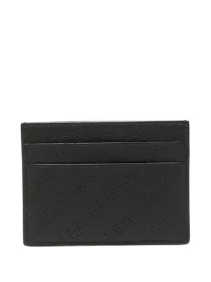 Balenciaga Perforated Logo Cardholder