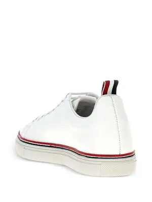 Thom Browne Calf Tennis Sneakers - White
