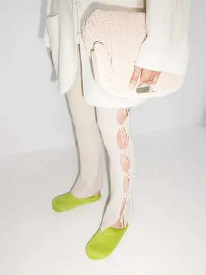 Marni Fussbett Round-toe Mules - Green