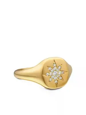 David Yurman David Yurman 18kt Yellow Gold Collectibles Compass Diamond Ring Gold