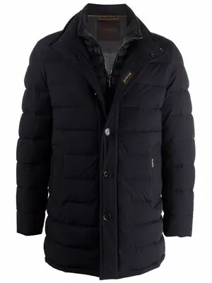 MOORER Layered Down-padded Jacket