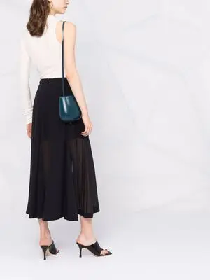 FERRAGAMO High-waisted Midi Skirt