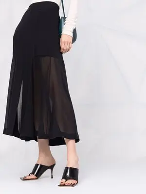 FERRAGAMO High-waisted Midi Skirt