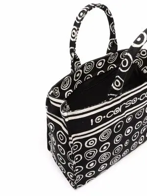 10 CORSO COMO Graphic-print Canvas Tote