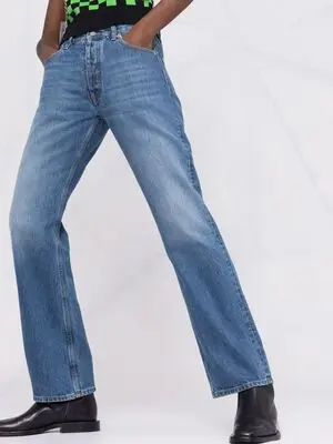 MAISON MARGIELA Mid-rise Straight-leg Jeans - Blue