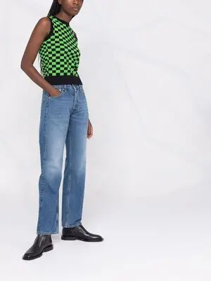 MAISON MARGIELA Mid-rise Straight-leg Jeans - Blue