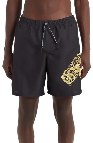 Versace Medusa Crown Swim Trunks