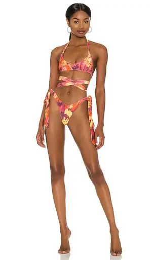 MELISSA SIMONE Devlin Wrap Bikini Bottom